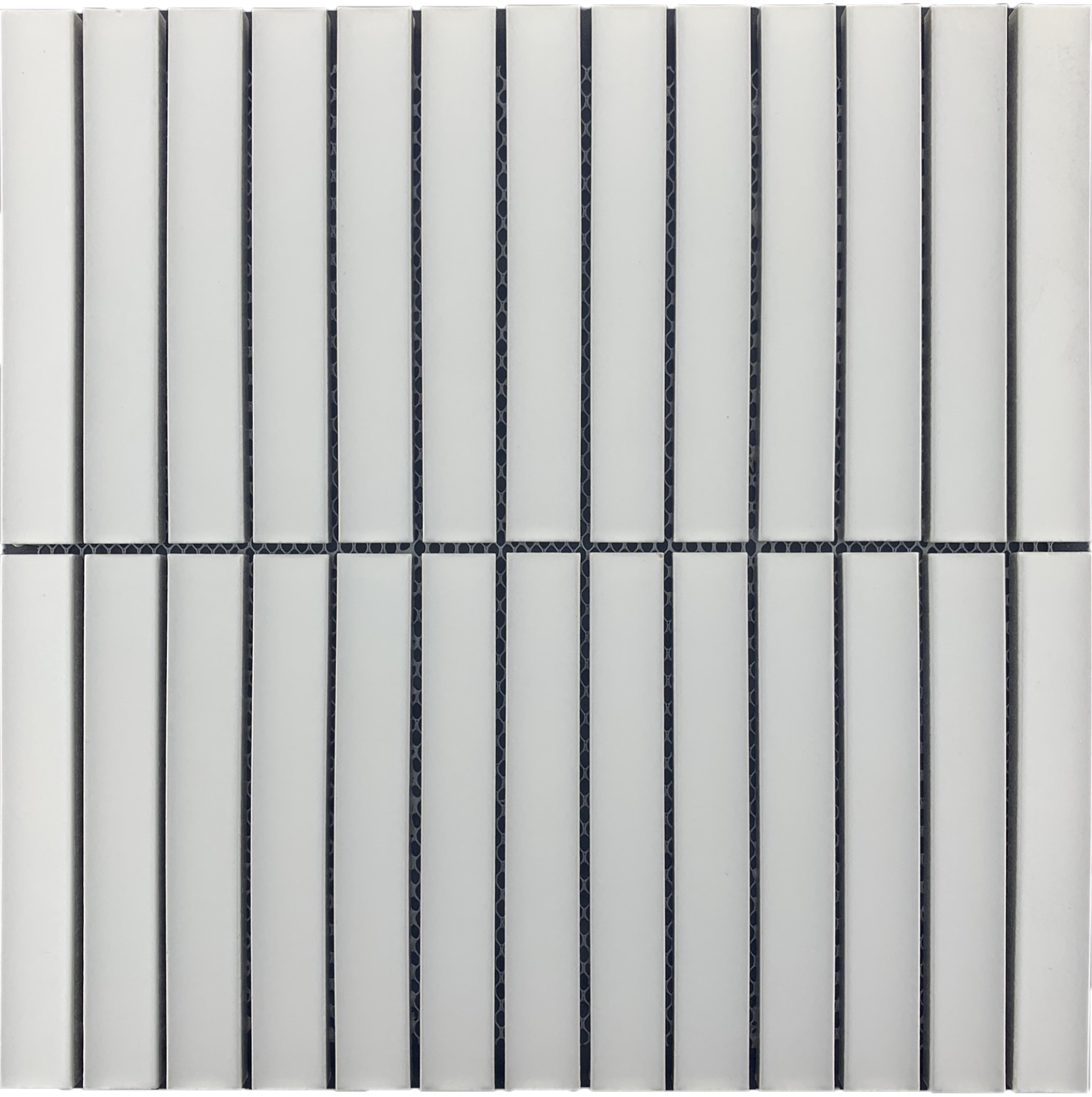 CONCAVE WHITE STACK MATT ( – Tile Gallery Aus