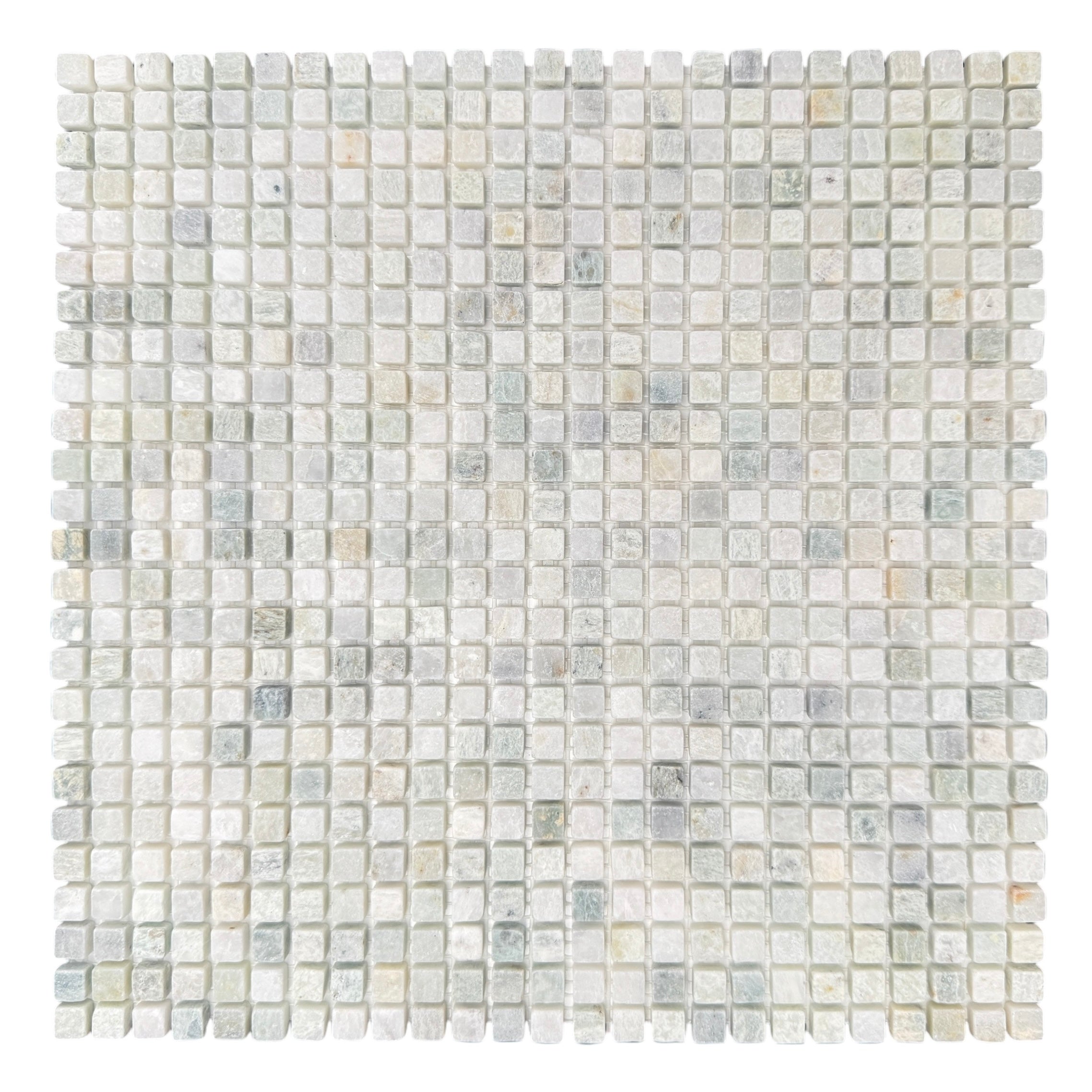 MINI SQUARE MINT TUMBLED – Tile Gallery Aus
