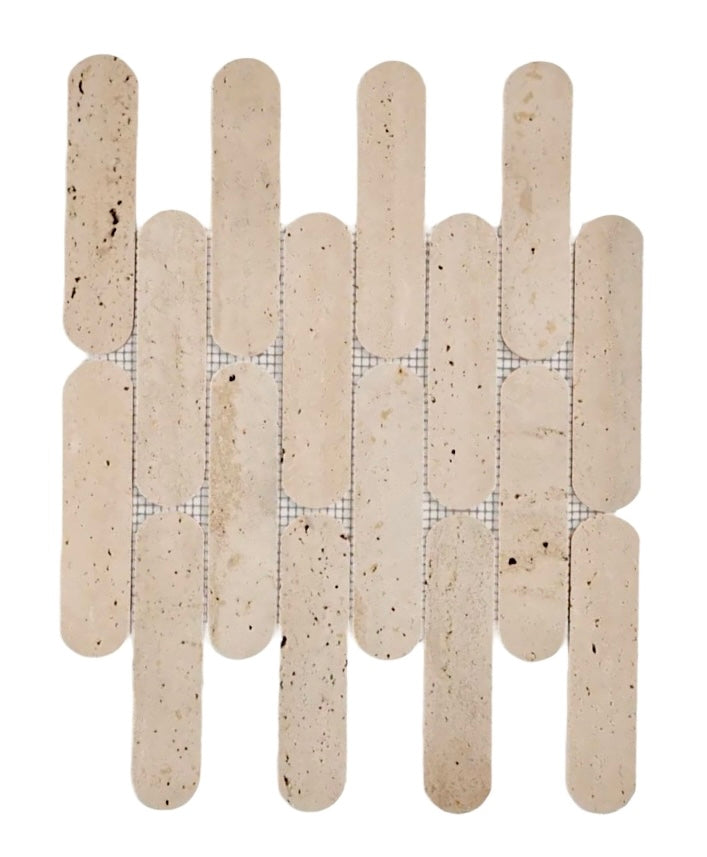 CONCAVE ROME TRAVERTINE HONED – Tile Gallery Aus