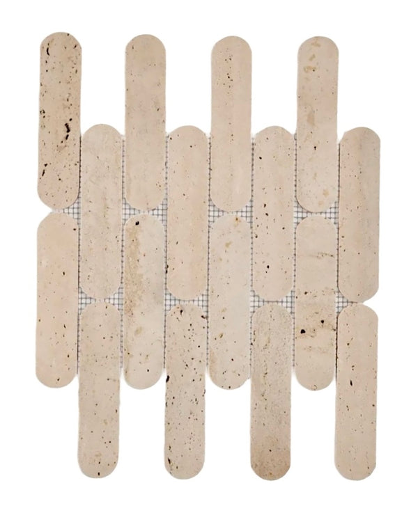 CONCAVE ROME TRAVERTINE HONED – Tile Gallery Aus